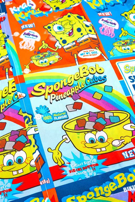 Spongebob Squarepants Cereal These New Spongebob Squarepants Pop Tarts