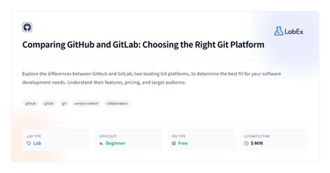 Comparing Github And Gitlab Choosing The Right Git Platform Labex