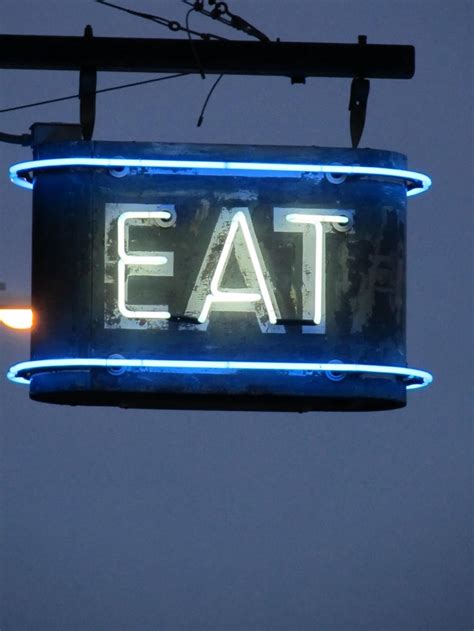 Neon Eat Sign