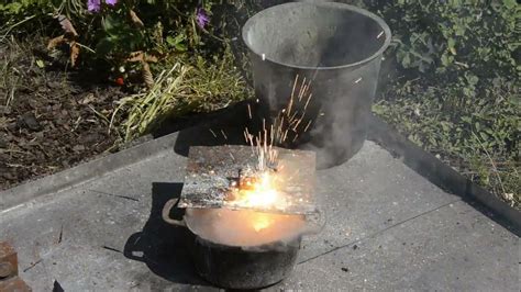 Titanium Strontium Sulfate Ti Srso4 Reaction Youtube