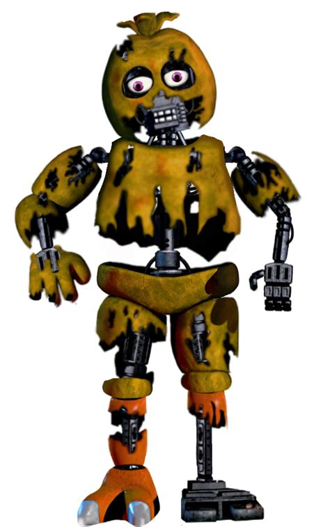 Shattered Classic Chica V2 By Kirbybros2006 On Deviantart