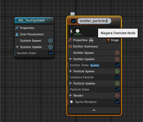 How To Set Up A Standard Niagara Emitter System Using Unreal Engine 53 Travelling Banana