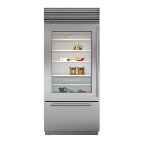 Sub Zero Bi 36u Design Manual Pdf Download Manualslib