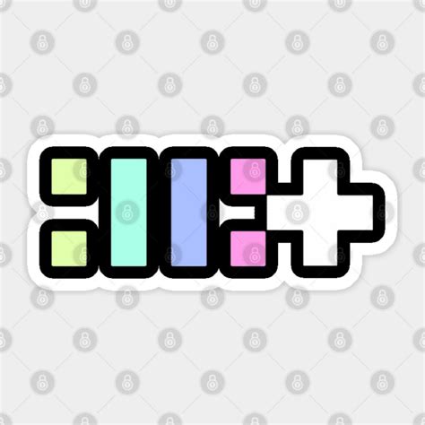 Illit Logo Illit Sticker Teepublic
