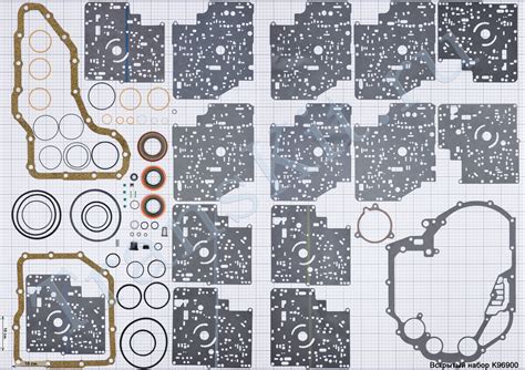 086 002 Ремкомплект оверолкит все прокладки и сальники для АКПП