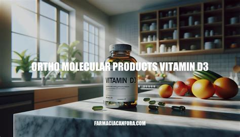 Unlocking The Power Of Ortho Molecular Products Vitamin D3 A