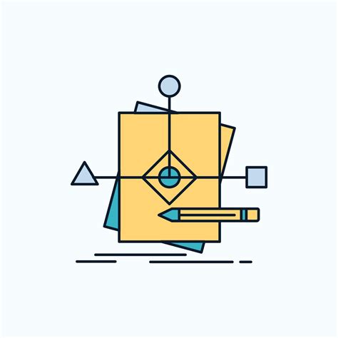 Algorithm Business Foretelling Pattern Plan Flat Icon Green And