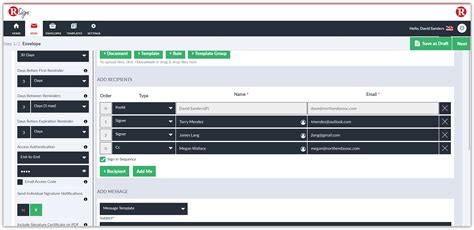 Esign Templates And Tags Rsign