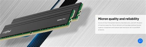 Crucial Pro Ddr4 64gb 32gb 3200mhz Pc3200 Kit Of 2 2x32gb 2x16gb