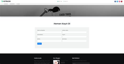 Github Sevgulketencii Blog Project