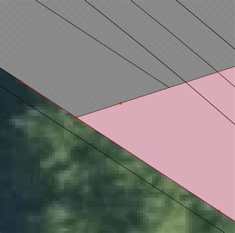 Lots Of Invalid Geometry At Corners While Tracing Shape Rqgis