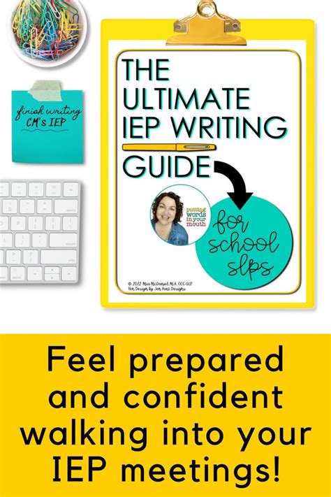 IEP Writing Guide For Babe Speech Language Pathologists Best Practices Guide For Babe