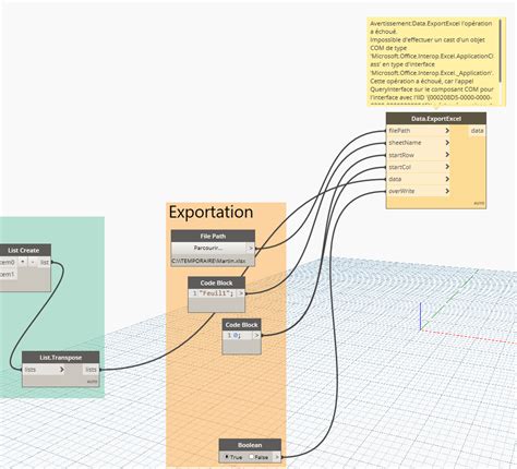 data exportexcel revit dynamo