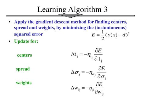 Ppt Radial Basis Function Networks Powerpoint Presentation Free Download Id745795