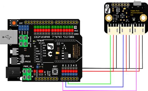 Fxln83xx三轴加速度传感器 Arduino智造