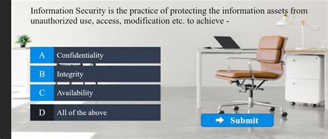 Solved Information Security Is The Practice Of Protecting