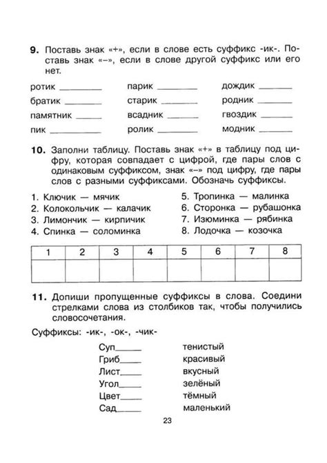 Тренажер по русскому языку Состав слова Pdf
