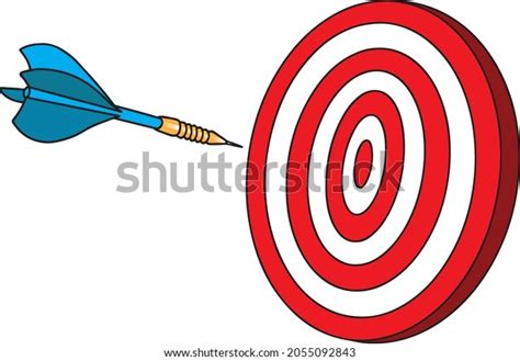 Dart Arrow Vector Illustration Isolated On Stock Vector Royalty Free 2055092843
