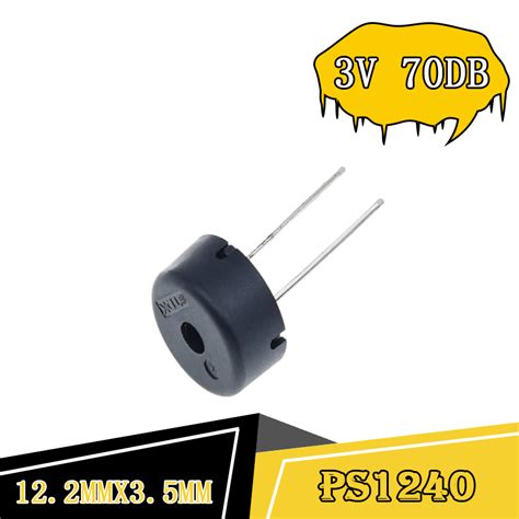 TDK Buzzer 3V 70DB PS1240 Passive Buzzer 12 2MMX3 5MM สำหรบ Arduino