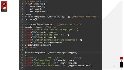 Lecture 324 C Pointer To Structurepptx