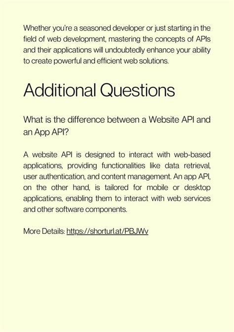 The Ultimate Guide To Apis In Web Applications Key Concepts Demystified Pdf