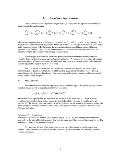Solution State Space Model Of Manipulator Robot Arm Simulation In