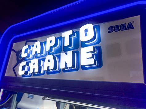 Capto Crane Arcade Game For Sale Buy Now Sega