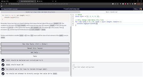 Besting The Tests Contributors The Freecodecamp Forum