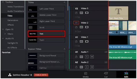How To Add Text In Davinci Resolve Easy To Follow Guides