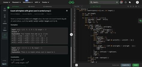 Consistencyiskey Dsa Geeksforgeeks Gfg160 Geekstreak2025 Java