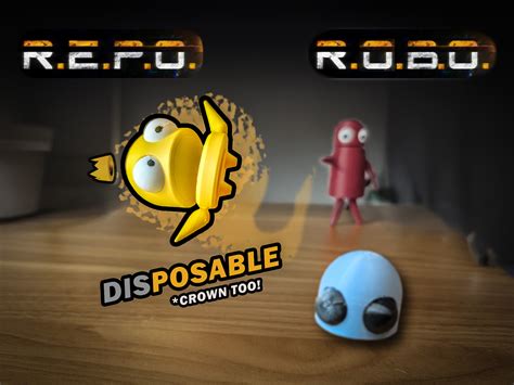 REPO ROBOT CROUCHED Posable And Disposable By DanishFish MakerWorld Download Free D Models