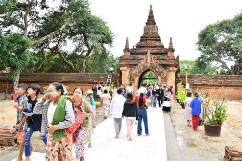 ဒီဇင်ဘာခရစ္စမတ် ရုံးပိတ်ရက်၌ ပုဂံ ညောင်ဦး ရှေးဟောင်းယဉ်ကျေးမှုနယ်မြေတွင