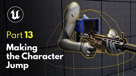Making A Character Jump Unreal Engine 5 Fps Game Tutorial 13 Youtube