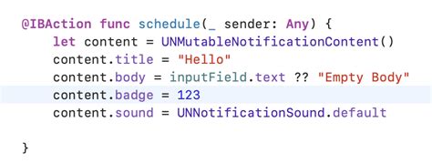 Ios Local Notification