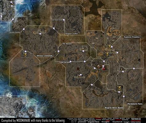 Guild Wars 1 World Map United States Map Guild Wars 1 World Map United States Map