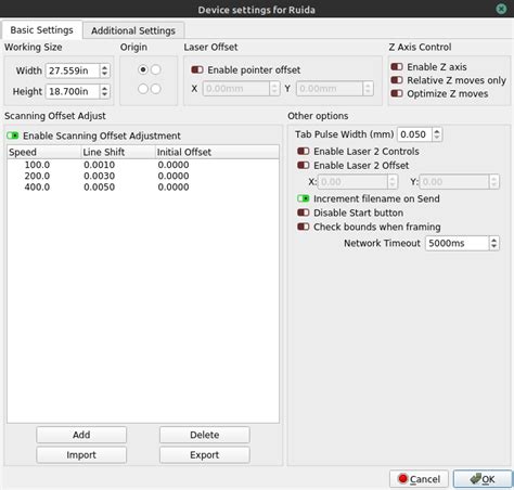 Set Scan Offset 21 By Magier7 LightBurn Software Questions