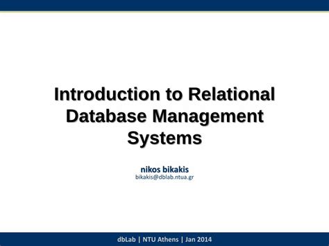 Pdf Introduction To Relational Database Management · Pdf Fileintroduction To Relational