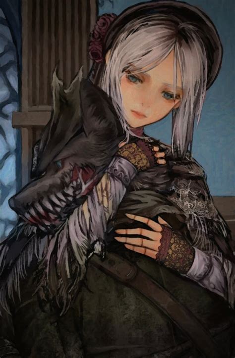 Hunter And Plain Doll Bloodborne Drawn By 1693193543 Danbooru