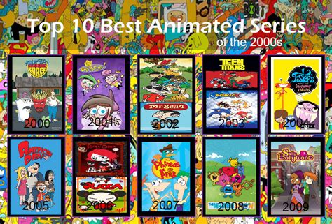 10 Best Animated Shows Of The 2000s According To Imdb Nmsmjk