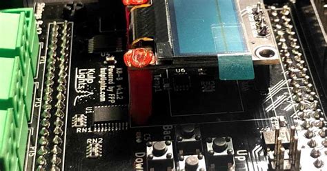 Oled Standoff For Kulp Lights Controller By Toasterhunter Download Free Stl Model