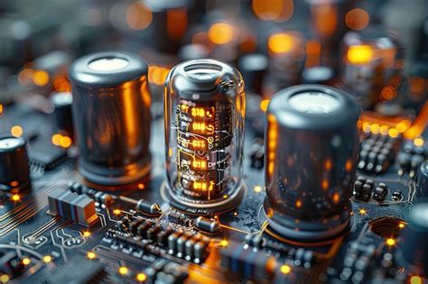 Transistor Power Supply Circuit Regulating Voltage Current Premium Ai Generated Image