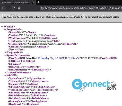 check windows experience index score on windows 10