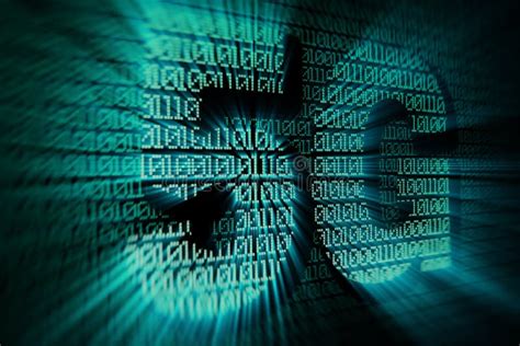 Term 5g Glowing On Computer Screen Filled With Binary Code Stock