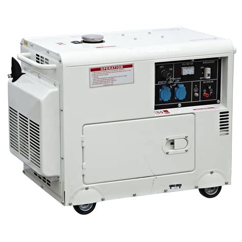 Chine 5kw Générateur Diesel Silencieux Groupe Électrogène Diesel
