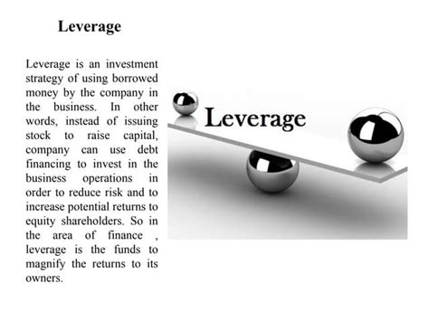 3leveragepptx It Explains About Leverage Pptx