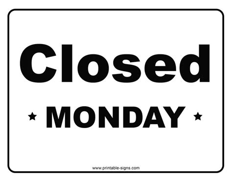 Office Closed For Lunch Sign Printable Signs