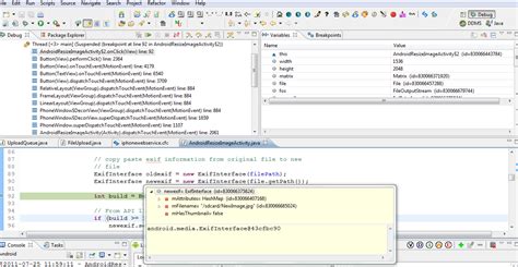 Image Android Nullpointerexception While Copying Exif Tags Stack