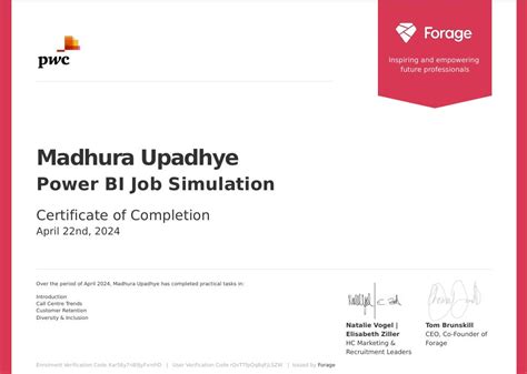 Powerbi Dataanalytics Pwc Simulationsuccess Forage