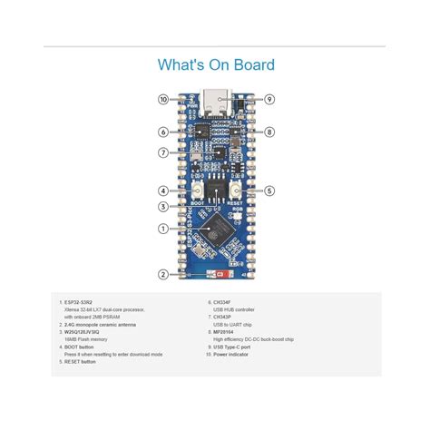 Esp32 S3 Microcontroller With Pre Soldered Header Ubuy India