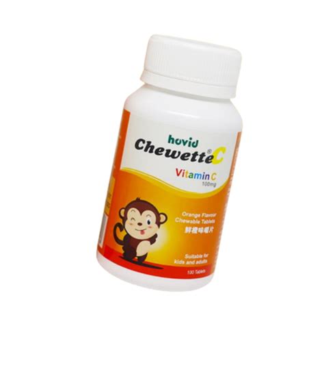 Chewette C Orange 100mg Hovid Bot 100tab បាយមេដ ខេមបូឌា Buymed Cambodia